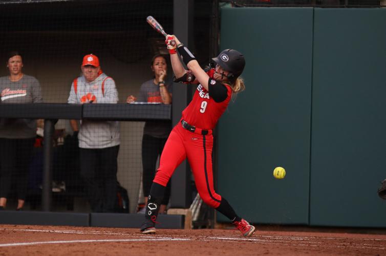 PHOTOS: Georgia softball wins with a walk off against Clemson ...