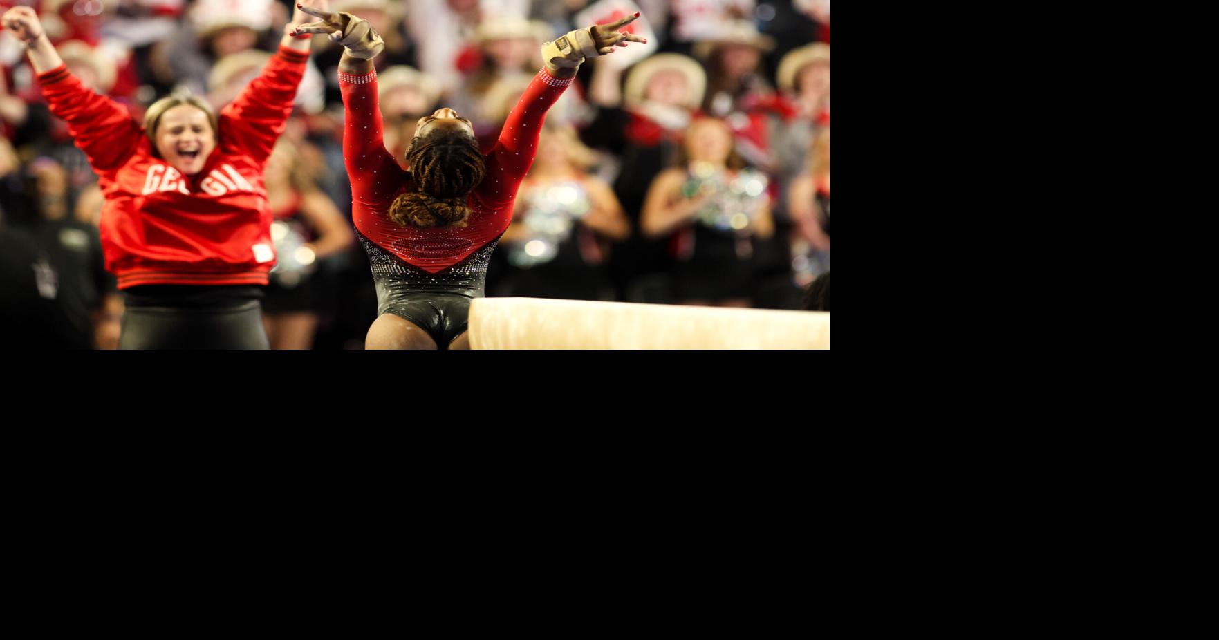 No. 11 Georgia gymnastics defeated by No. 12 Auburn, records season ...