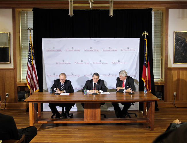 PHOTO GALLERY: The University of Georgia President Jere Morehead Press ...