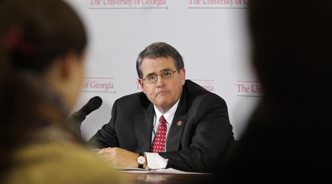 PHOTO GALLERY: The University of Georgia President Jere Morehead Press ...