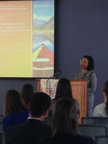 Home Depot executive addresses ways women can be successful | Campus ...