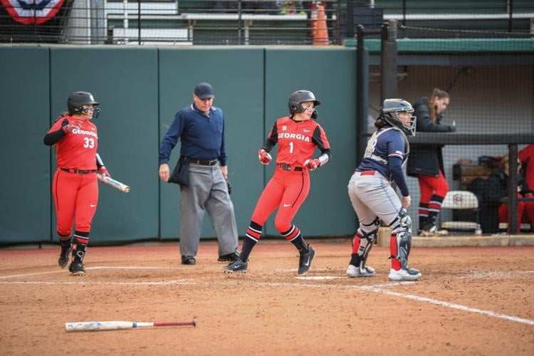 Georgia softball’s Sara Mosley makes the most of cleanup hitter role in ...