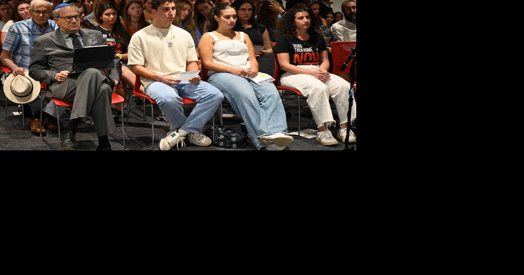 Hillel at UGA holds vigil for victims and hostages of Oct. 7 attacks ...