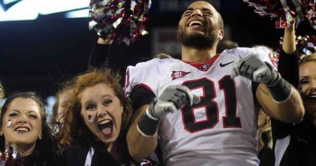 Former UGA tight end Aron White finalist for top postgraduate ...