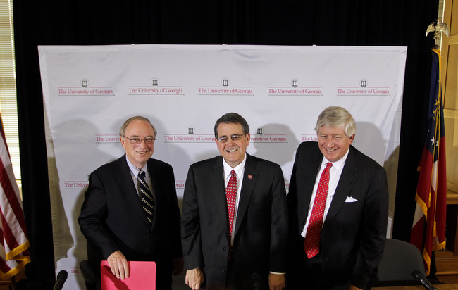 PHOTO GALLERY: The University of Georgia President Jere Morehead Press ...