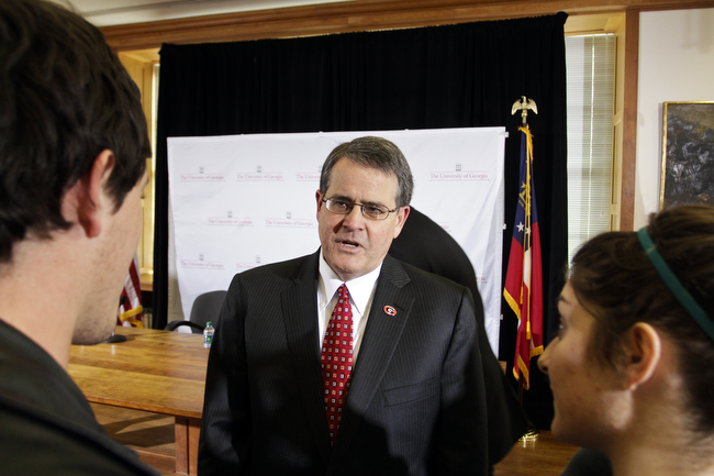 PHOTO GALLERY: The University of Georgia President Jere Morehead Press ...