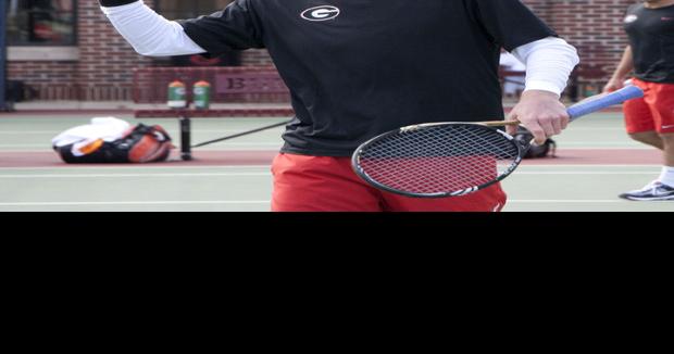 Tennis player Austin Smith shows ‘fiery’ demeanor on the court ...