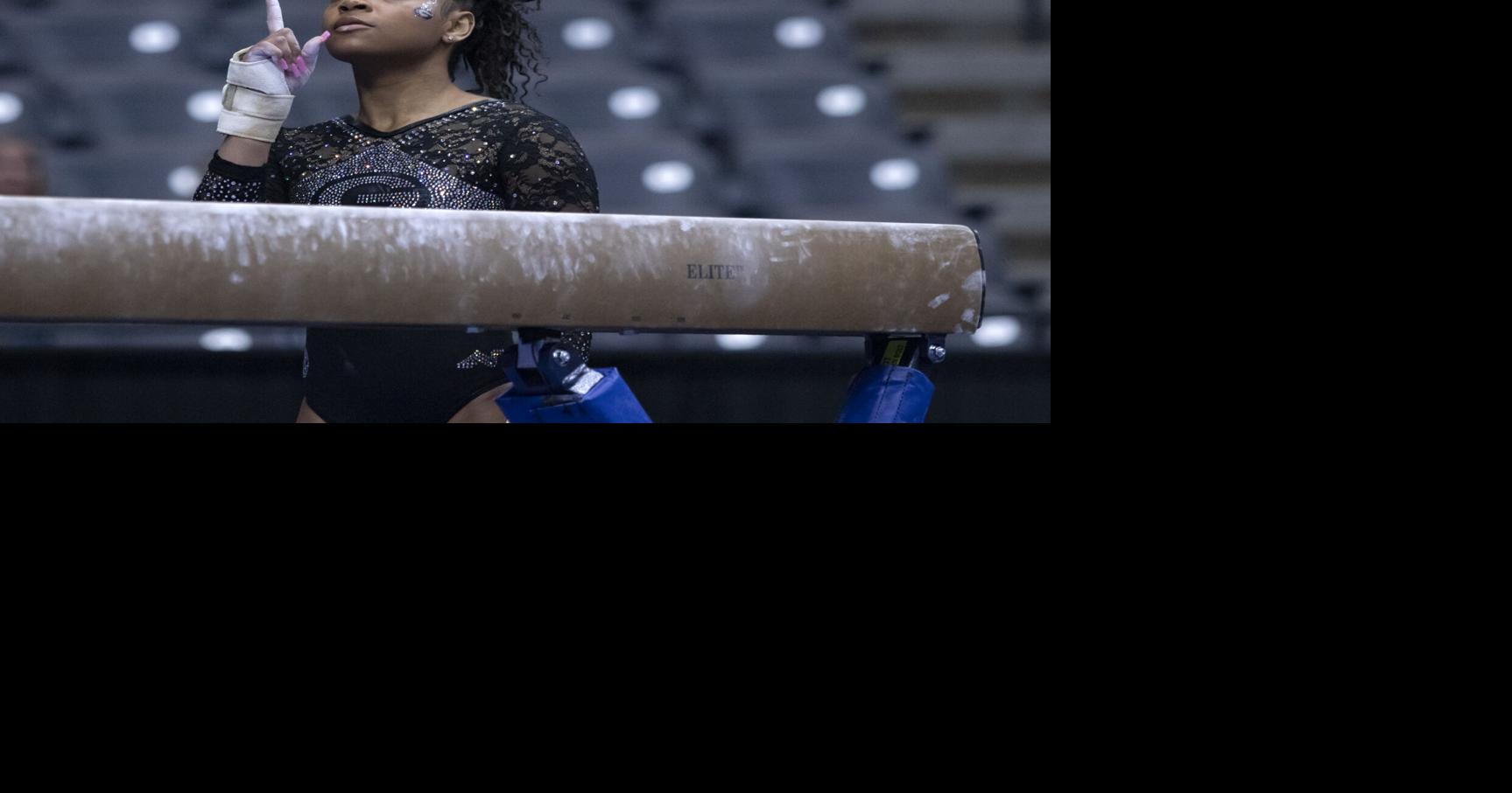 Georgia gymnastics places second in their sold-out home opener ...