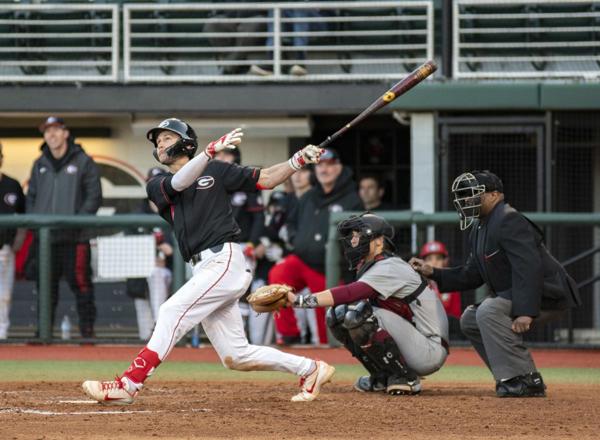 Georgia baseball survives late-game push to defeat Georgia Tech 6-5 ...