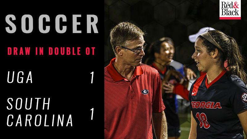 Georgia soccer ties in last road game of season on Sunday | Soccer ...