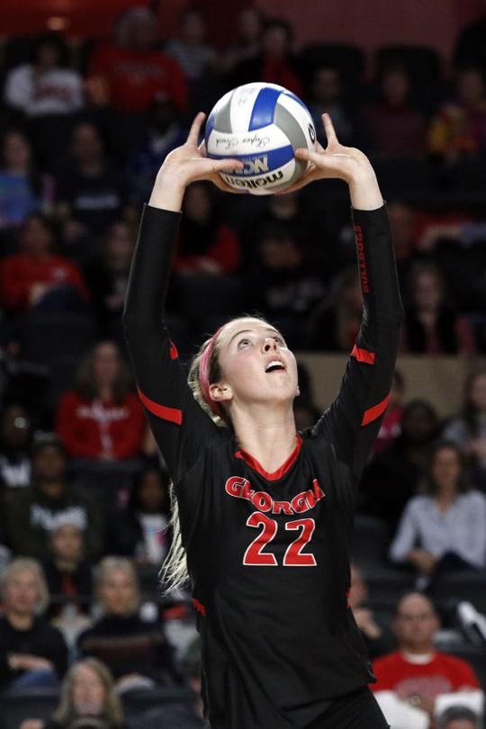Georgia volleyball's Mallory Hernandez and Meghan Donovan earn SEC ...