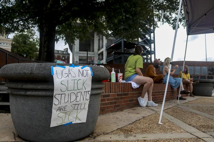 PHOTOS: Sit-in at UGA's Tate Center plaza | Multimedia | redandblack.com