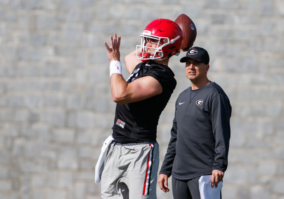 PHOTOS: UGA Football First Spring Practice | Multimedia | redandblack.com