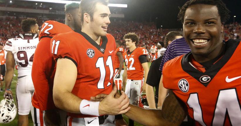 Freshman Jake Fromm impressive in Georgia's SEC opener | Football ...