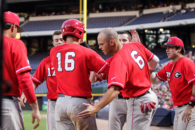 Georgia Baseball versus Georgia Tech at Turner Field | Gallery ...