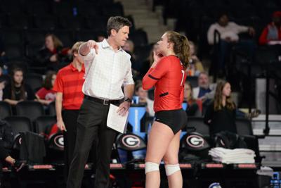 Georgia volleyball opens season with Red and Black scrimmage | Georgia ...