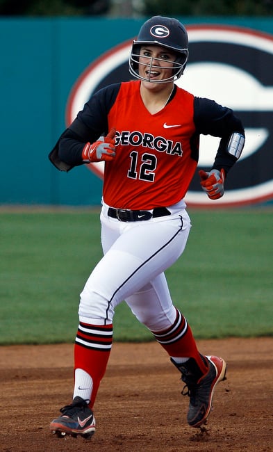Softball team dominates Middle Tennessee State 13-1 | Georgia Sports ...