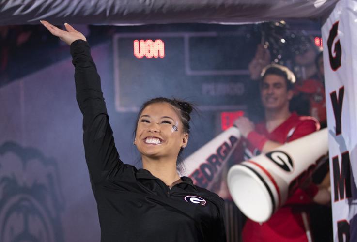 PHOTOS: Georgia gymnastics faces off with Auburn | Multimedia ...