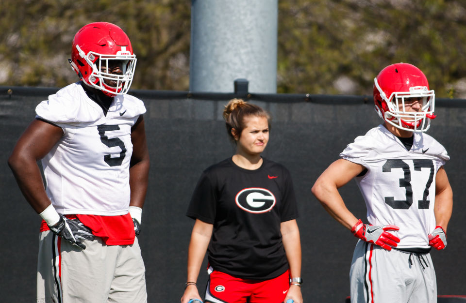 PHOTOS: UGA Football First Spring Practice | Multimedia | redandblack.com