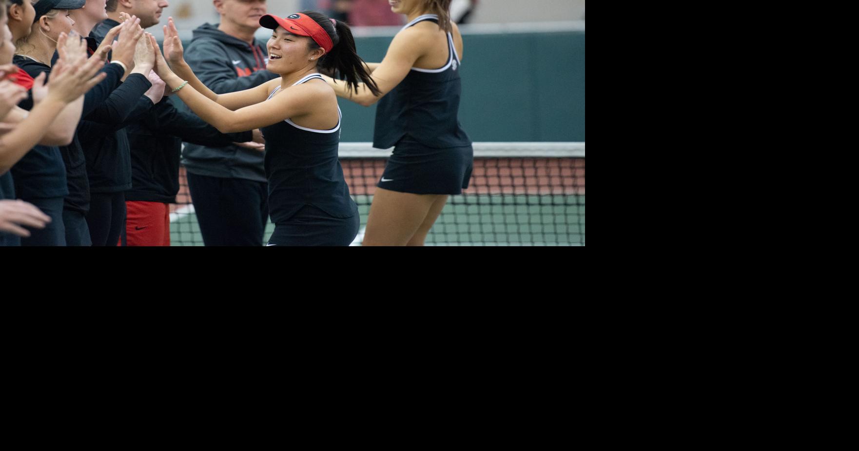 Georgia women's tennis team, players receive regional awards | Georgia ...