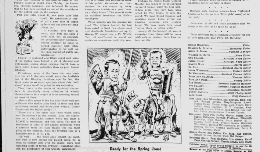Jack Davis Cartoons for The Red & Black | City News | redandblack.com
