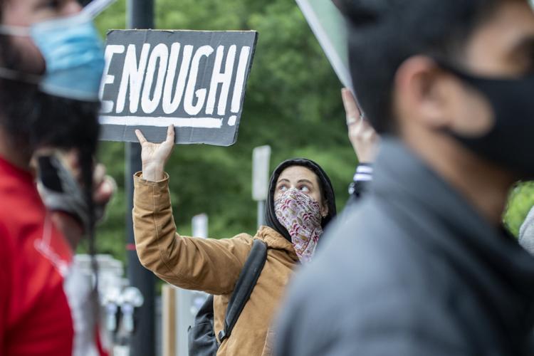 PHOTOS: 'Beyond Baldwin' hosts protest and march at the Arch ...