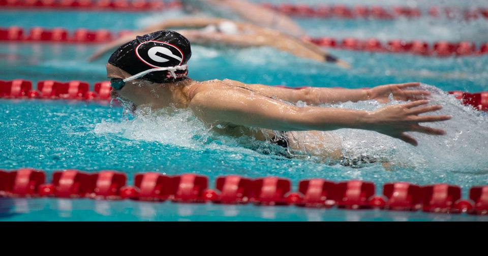 Georgia swimming and diving posts 16 NCAA provisional times at Last ...