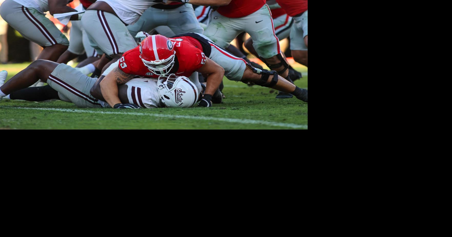 Georgia offensive lineman Dylan Fairchild declares for 2025 NFL Draft ...