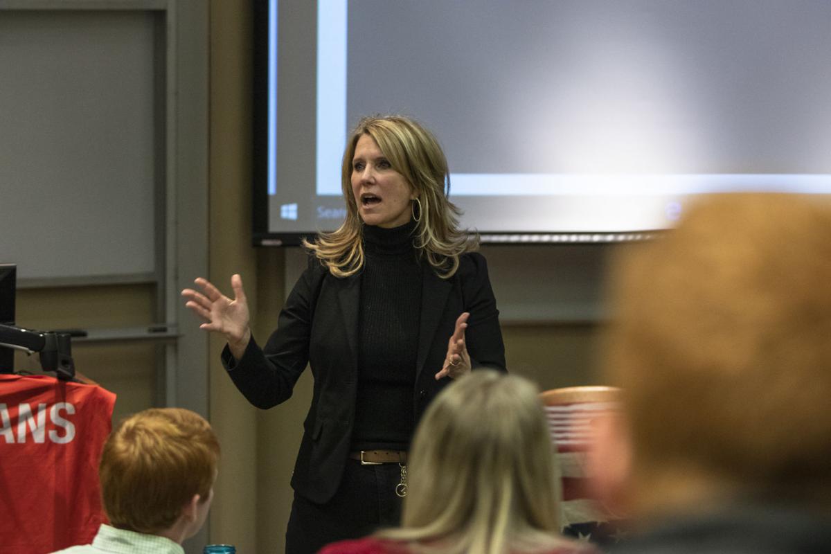 US Congressional candidate Lynne Homrich speaks to UGA College ...