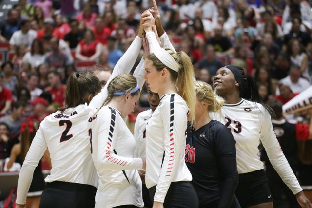 Georgia volleyball improves to 9-1 with win over Florida A&M | Georgia ...