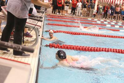 Georgia women's swimming and diving sits in fourth place after second ...