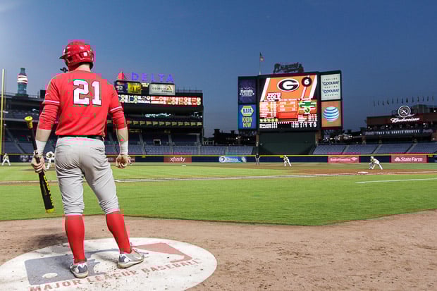 Georgia Baseball versus Georgia Tech at Turner Field | Gallery ...