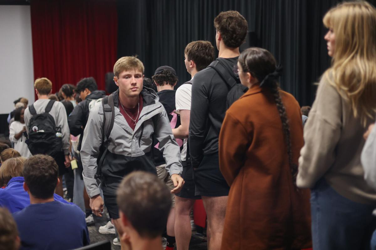 Father and son duo, Cliffe and Stuart Knechtle, visit UGA with “Give Me ...