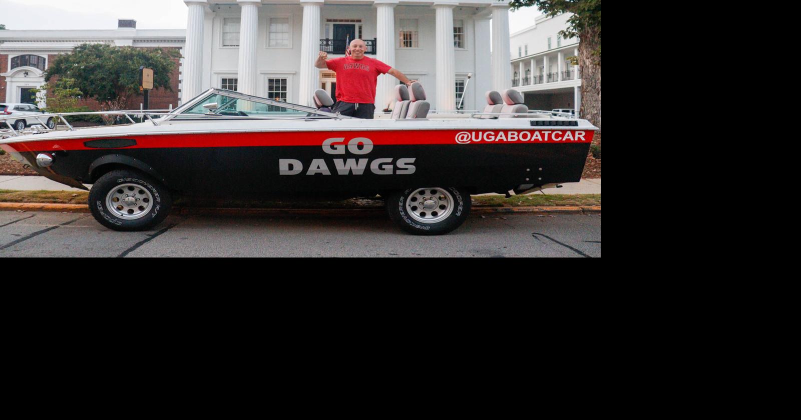 The UGA Boat Car: Revving up UGA spirit on the road | Arts & Culture ...
