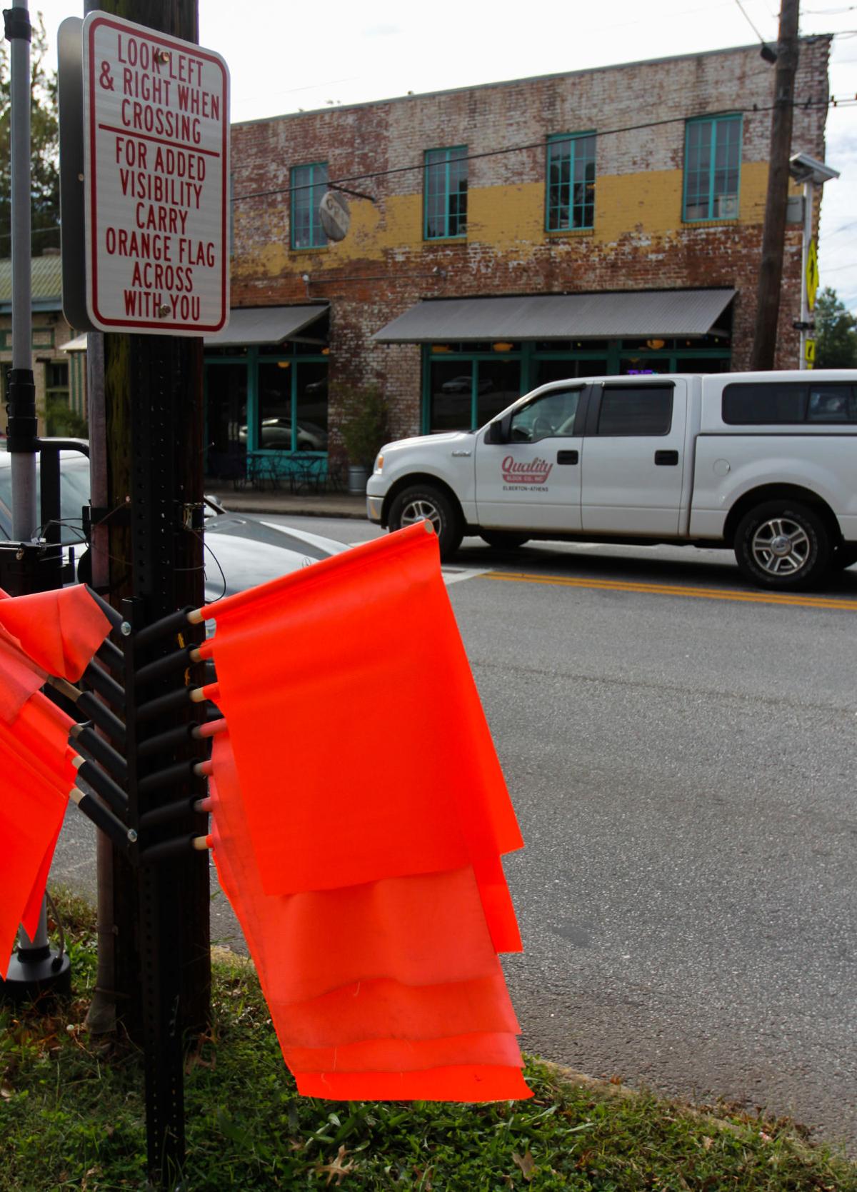 Flags on Prince Avenue removed as county declares project ineffective ...