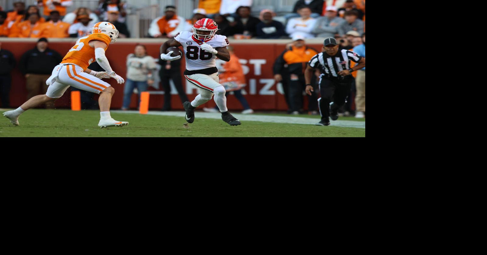 Dillon Bell, Bulldog offense roll over Tennessee in final SEC matchup ...