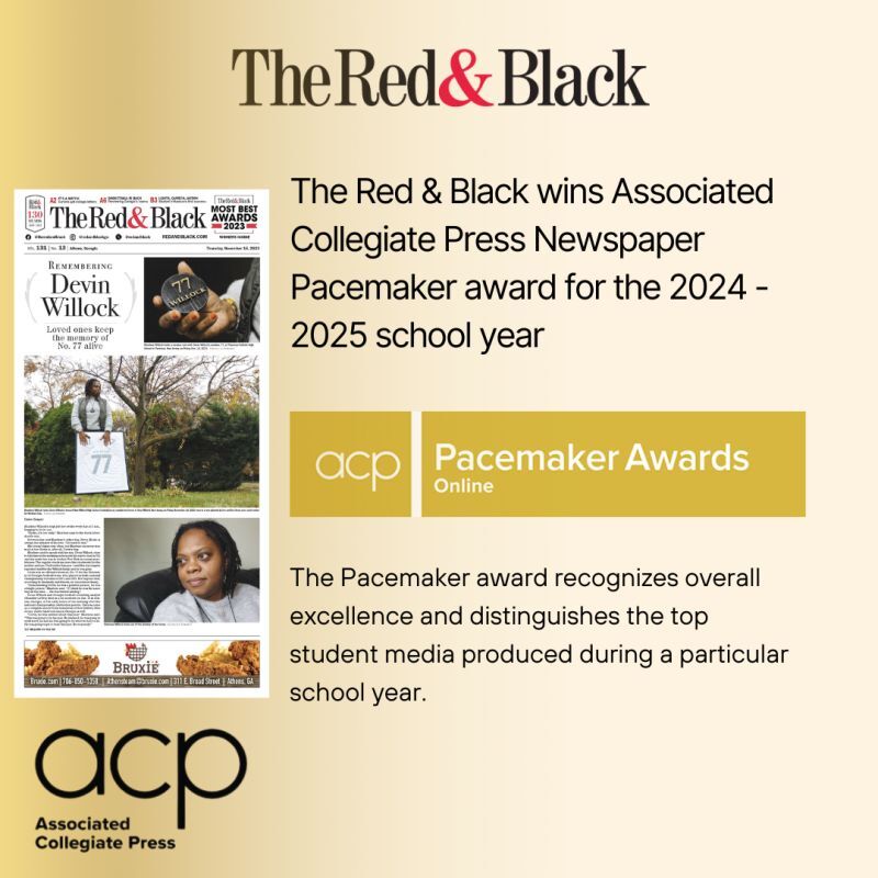 The Red & Black wins national Newspaper Pacemaker Award | Press ...