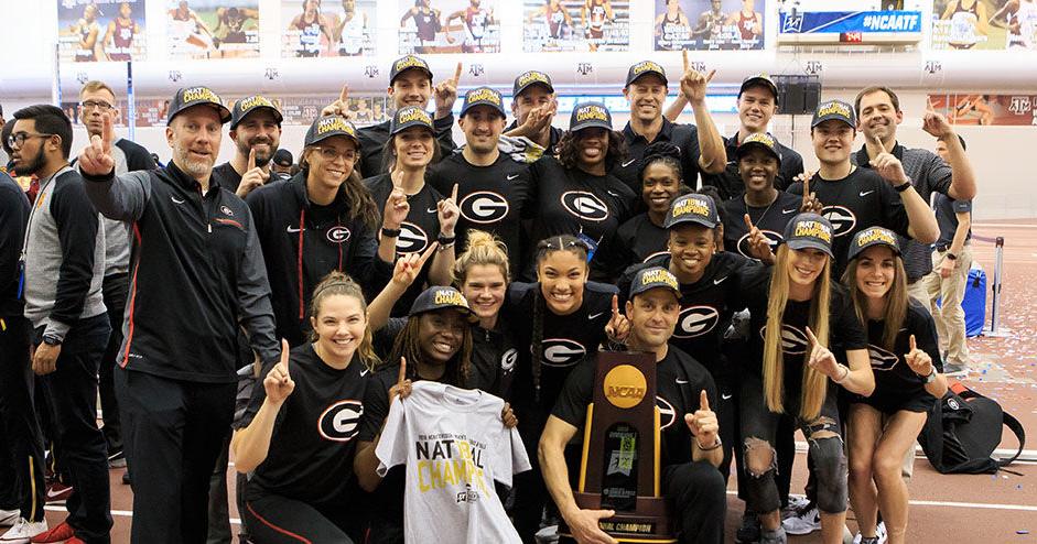 Georgia women's track and field relishes first-ever national title | Track | redandblack.com