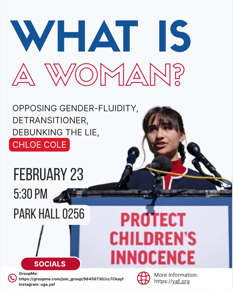 What is a Woman: with Detransitioner Chloe Cole | Calendar ...