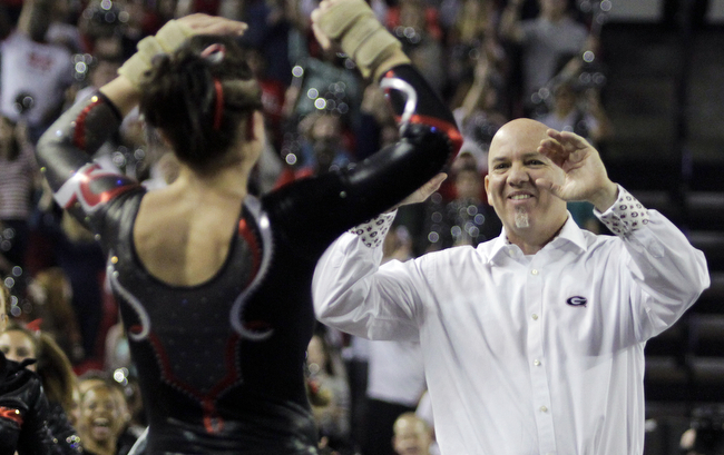 PHOTO GALLERY: Georgia Gymnastics versus Stanford | Georgia Sports ...