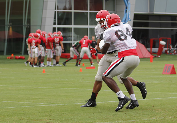 Football Practice: August 19 | Georgia Sports | redandblack.com