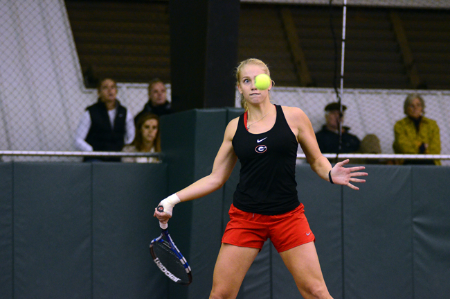 PHOTO GALLERY: Women's Tennis versus Kansas State | Georgia Sports ...