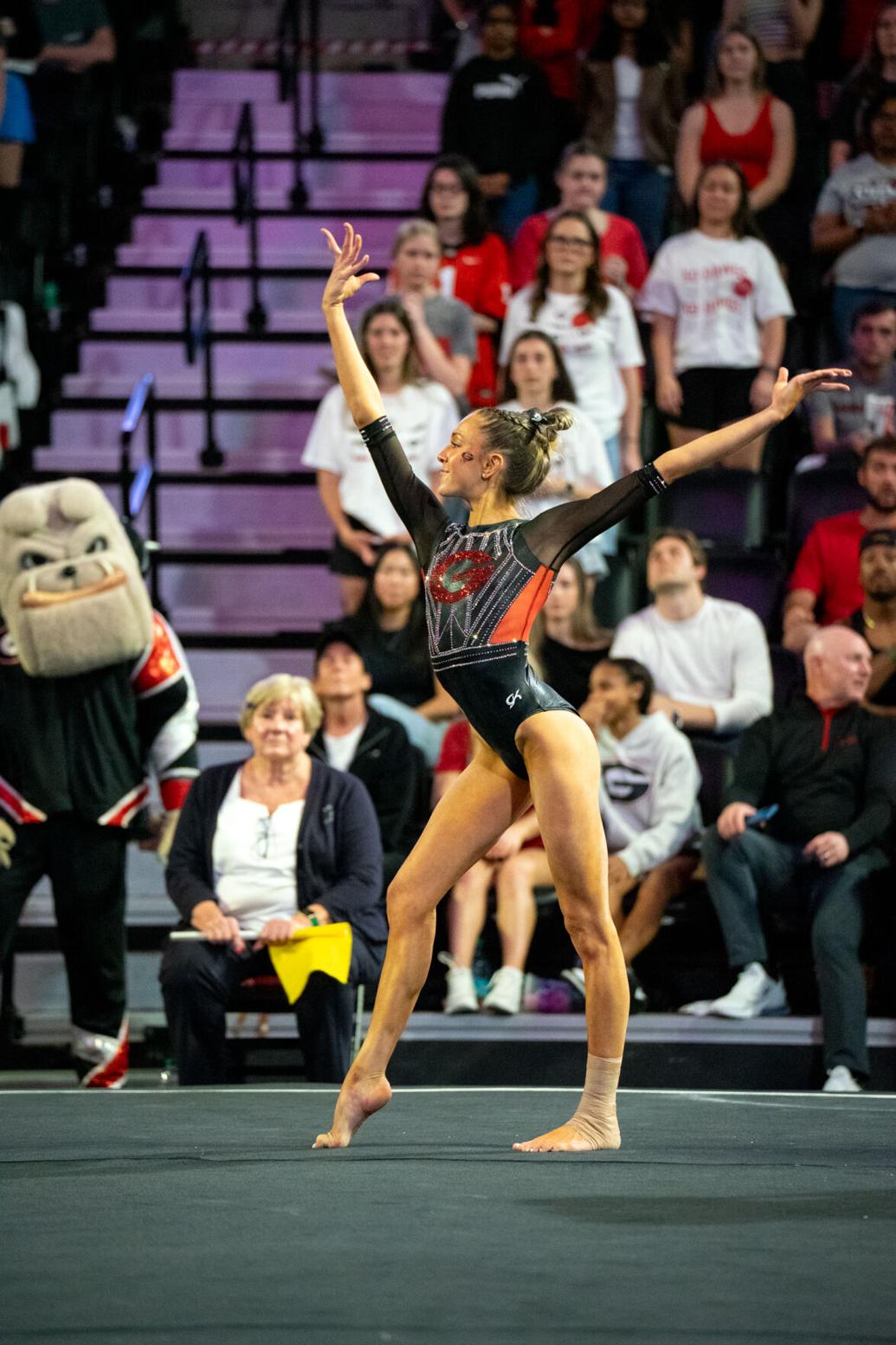 No. 10 Georgia gymnastics ties for seventh in SEC Gymnastics ...