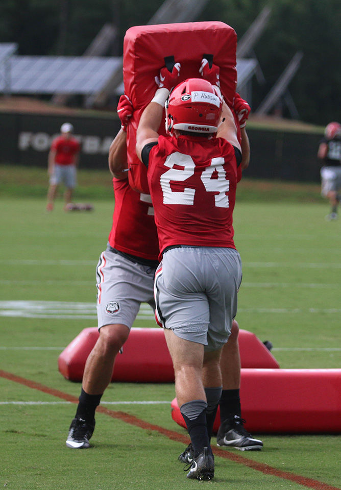 PHOTOS: UGA Fall Football Practice, August 2 | Multimedia | redandblack.com