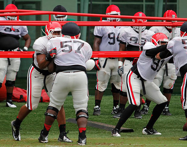 Football Practice: August 19 | Georgia Sports | redandblack.com