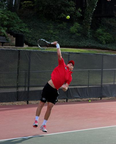Georgia Vs. Arkansas Men's Tennis | Photo Galleries | redandblack.com