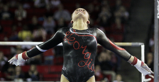 PHOTO GALLERY: Georgia Gymnastics versus Stanford | Georgia Sports ...