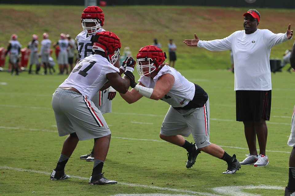 PHOTOS: UGA Fall Football Practice, August 2 | Multimedia | redandblack.com