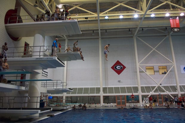 Photo Gallery: Georgia football hits the pool | Photo Galleries ...