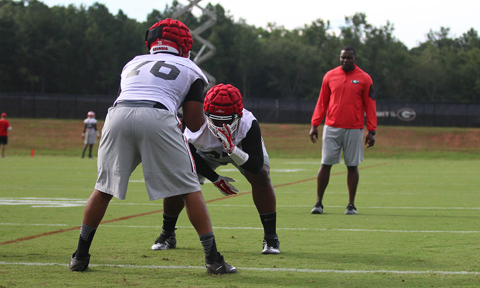 PHOTOS: UGA Fall Football Practice, August 2 | Multimedia | redandblack.com